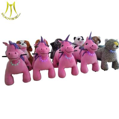 Hansel  used coin operated steel frame animals zippy pets rides for sale