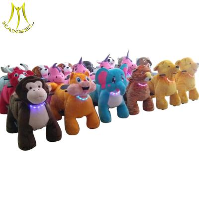 Hansel coin operated mountable animal electric for children birthday parties