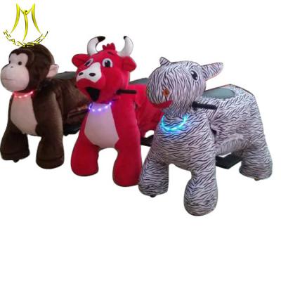 中国 Hansel new  Zoo animals toys for children zippy walking pets animal electric ride 販売のため