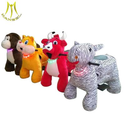 中国 Hansel   commercial walking animal toy ride electric animal mountables 販売のため