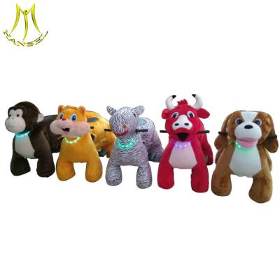 中国 Hansel  child riding toys battery operated ride toy animals dog cart for mall 販売のため