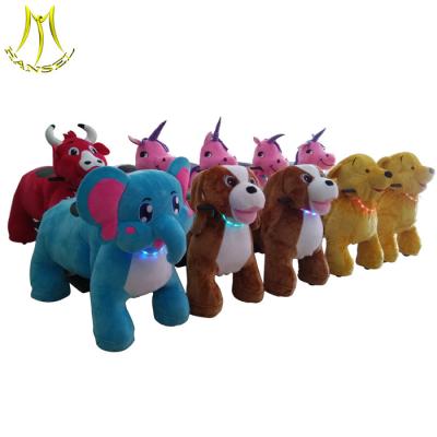 Hansel  kids shopping mall animals electric ride on horse toy cheap go karts for sale