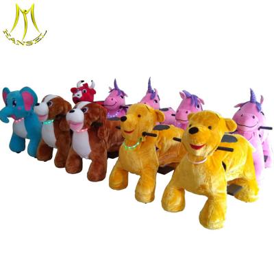 中国 Hansel  cheap rideable animal horse toys arcade games machines for kids and parents 販売のため