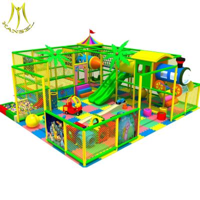 中国 Hansel baby fun play area soft game amusement-park products commercial play ground 販売のため