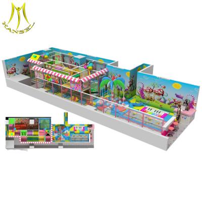 China Hansel  children preschool indoor play equipment children's indoor maze in guangzhou for sale