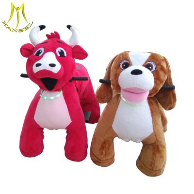 中国 Hansel  theme park equipment for sale voiture electrique motorized animals for sale 販売のため