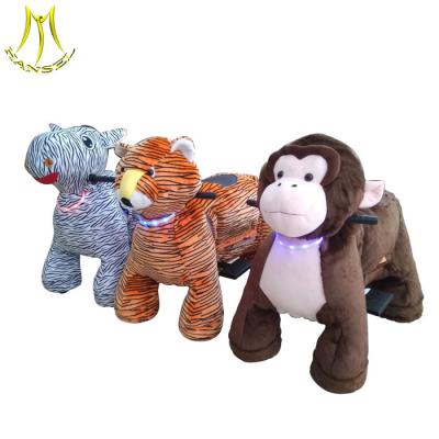中国 Hansel shopping mall electric scooter and stuffed ride on animals 販売のため