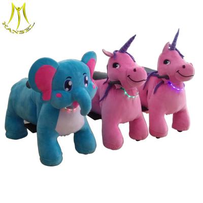中国 Hansel  animal electric toy car,kids indoor rides electric mountable animals 販売のため