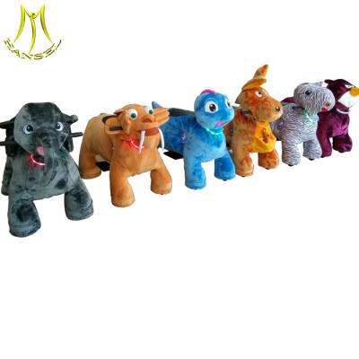 中国 Hansel children rides used stuffed animal go kart electric ride 販売のため