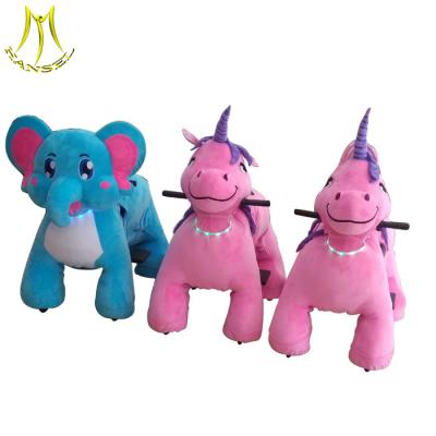 中国 Hansel  zoo riders electric dinosaur ride on animal toy animal scooter ride 販売のため