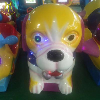 中国 Hansel theme park equipment for sale kiddie rides coin operated dog ride 販売のため