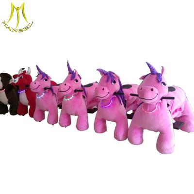 中国 Hansel  shopping mall animal walking riding coin operated indoor games 販売のため