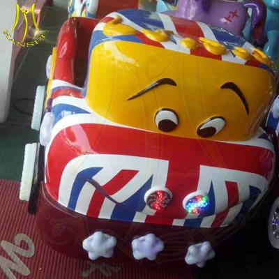中国 Hansel used carnival rides swing children toy coin operated kids ride on bus 販売のため