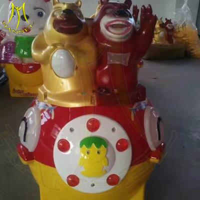 中国 Hansel  theme park equipment for sale coin operated indoor kiddie rides 販売のため