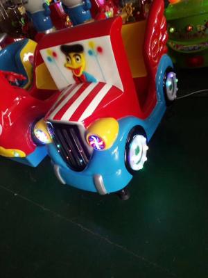 中国 Hansel  outdoor playground equipment ride fiber glass amusement park cars for sale 販売のため