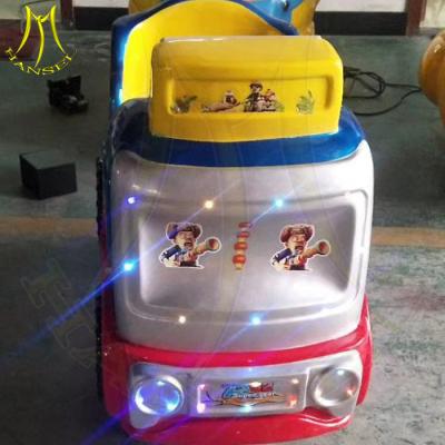 中国 Hansel CE certificated electric amusement fairground ride on bus toy 販売のため