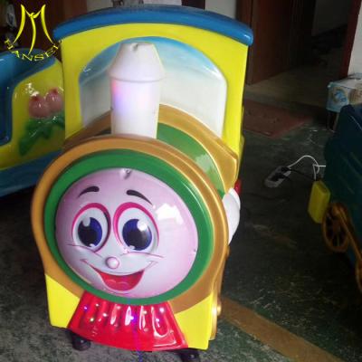 中国 Hansel   indoor amusement park equipment for mini kids electric train ride 販売のため