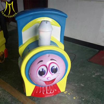 中国 Hansel Used fiber glass kiddie rides happy riding funny racing car 販売のため