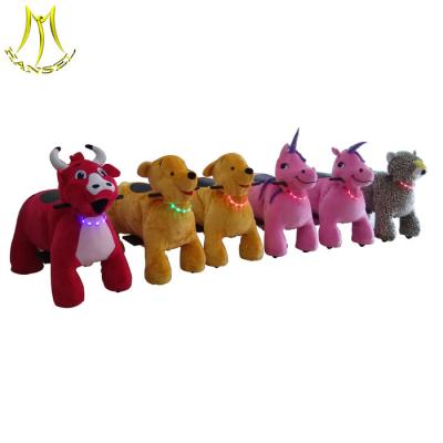 中国 Hansel   shopping mall walking ride on animal toy animal robot rides for sale 販売のため