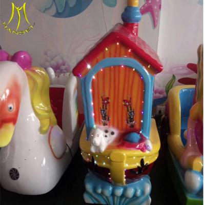 中国 Hansel   CE certificated coin operated tarin kiddie rides toys 販売のため