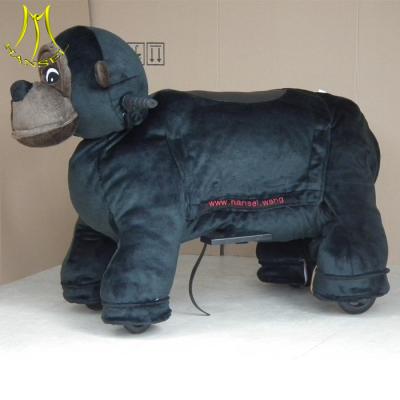 中国 Hansel 2018 hot-selling indoor /outdoor electrical toy non coin animal kid riding ride 販売のため
