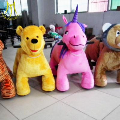 China Hansel safari zippy battery rides car animal horse pony ride on toy for sale