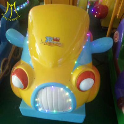 中国 Hansel   kids games indoor playground equipment coin operated car kiddie rides 販売のため