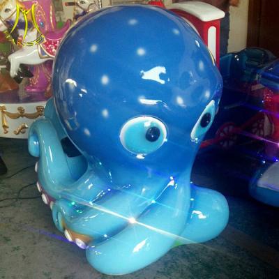 中国 Hansel 	 fiberglass train body coin operated  kiddie rides for sale 販売のため