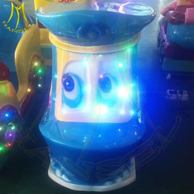中国 Hansel children indoor rides games coin operated kiddie ride on car 販売のため
