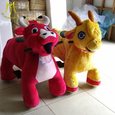 中国 Hansel   Guangzhou manufacturer cheap ride on animal toy plush animal fair ride 販売のため