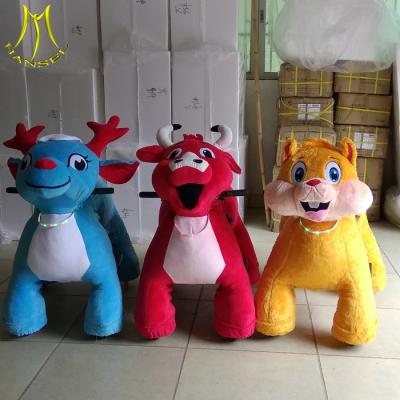 中国 Hansel  high quality  attractionkiddie rides china rideable horse toys children ride on car animal toys 販売のため