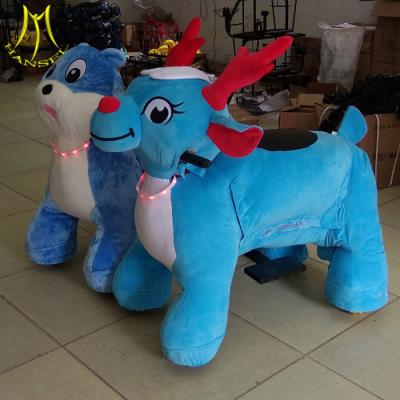 中国 Hansel shopping center stuffed kids electric car animal scooters motorbike for kids 販売のため