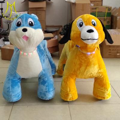中国 Hansel  2018 parties ride for kids plush stuffedkids ride on unicorn toy electric ride on animals 販売のため