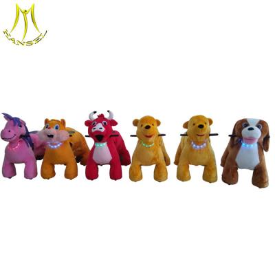 中国 Hansel top kids ride on car coin operated electric animal ride for sale 販売のため
