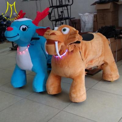 中国 Hansel plush  rideable machines stuffy animal amusement park equipment rides 販売のため