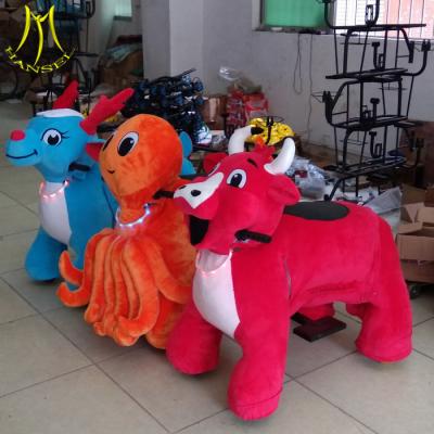 中国 Hansel  coin operated mountable animal electric for children ride on electric power kids motorcycle bike 販売のため
