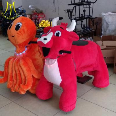 中国 Hansel walking kids animal ride for mall electronic game machine  electric ride on animals outdoor ride on animals 販売のため