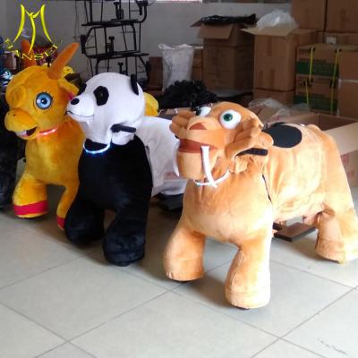 中国 Hansel  wholesales coin operated kiddie ride on animal christmas deer 販売のため