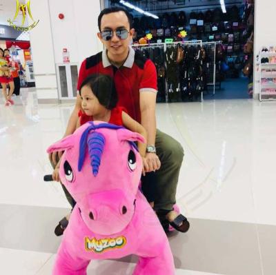 中国 Hansel  battery animal design coin operated kids ride machine for shopping mall 販売のため