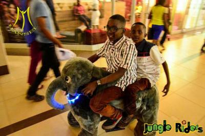 中国 Hansel popular new design kids coin operated mall rideable animal in game center 販売のため