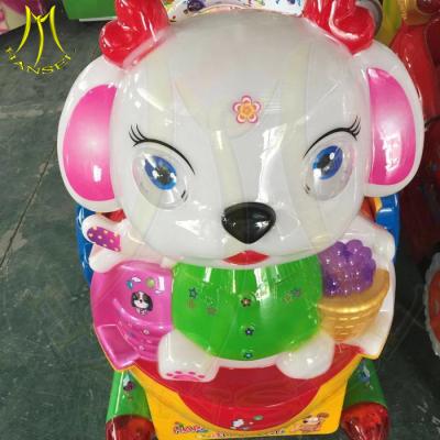 中国 Hansel hot selling amusement park equipment ride on fiberglass ride on animal 販売のため