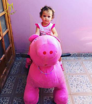 中国 Hansel hot selling stuffed battery animal kids electric rides on animal 販売のため