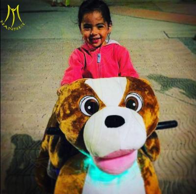 中国 Hansel amusement park walking indoor plush motorized riding animals 販売のため