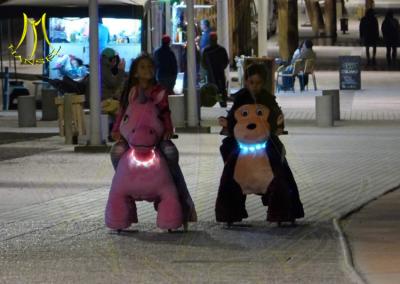 中国 Hansel amusement park electric happy ride toy animal zoo ride for shopping mall 販売のため