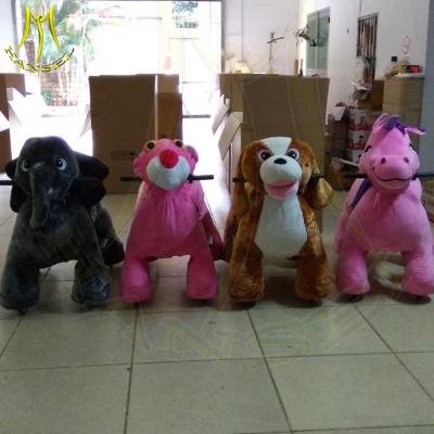 中国 Hansel  battery operated moving walking animal kids ride on animal for sale 販売のため