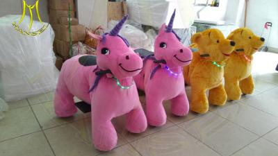 中国 Hansel zoo battery operated animal scooter  rides animals electric toys with sound for park 販売のため