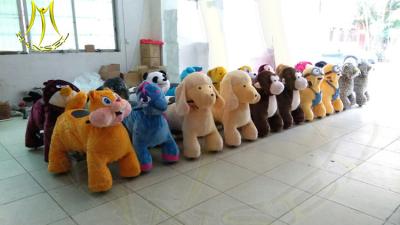 Hansel amusement park indoro playground plush electric animal scooters