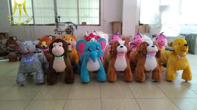 中国 Hansel shopping mall  walking dinosaur ride animales motorizadosanimales a bateria para centros comerciales 販売のため