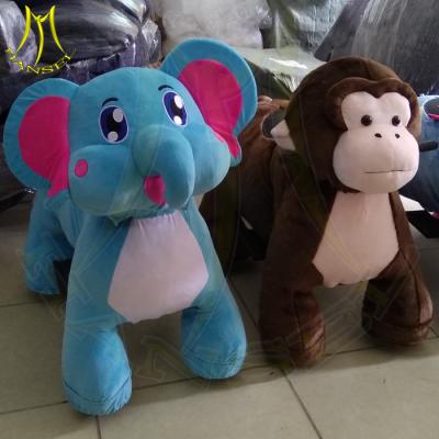 中国 Hansel shopping mall entertainment indoor ride on walking toy animals 販売のため
