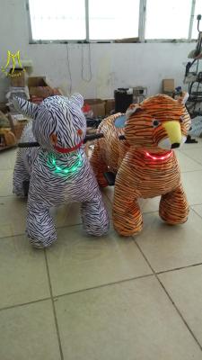 Hansel fast profits battery operated zoo animal toys walking animal scooter ride theme park equipment for sale